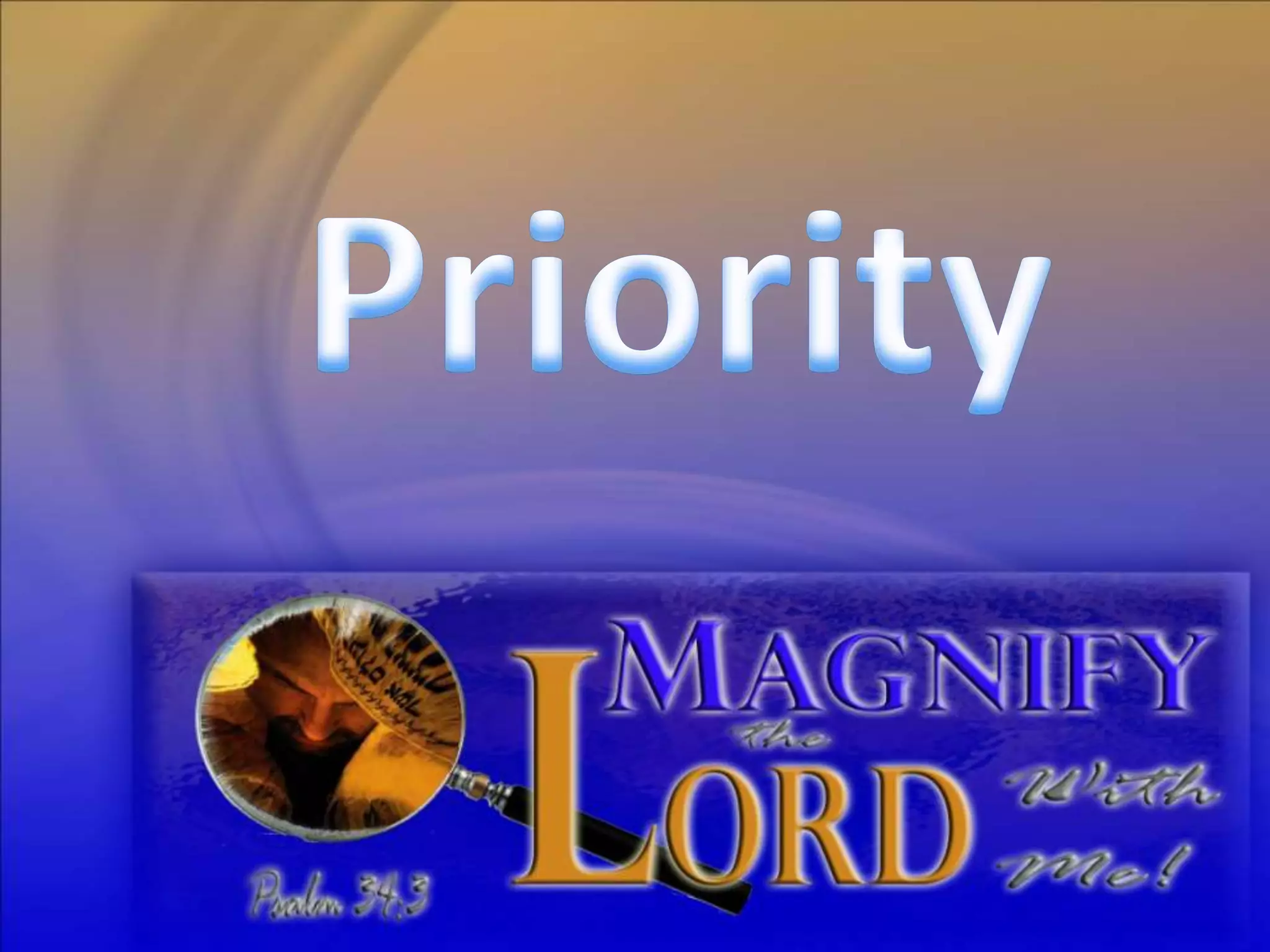 Magnify the lord | PPTX