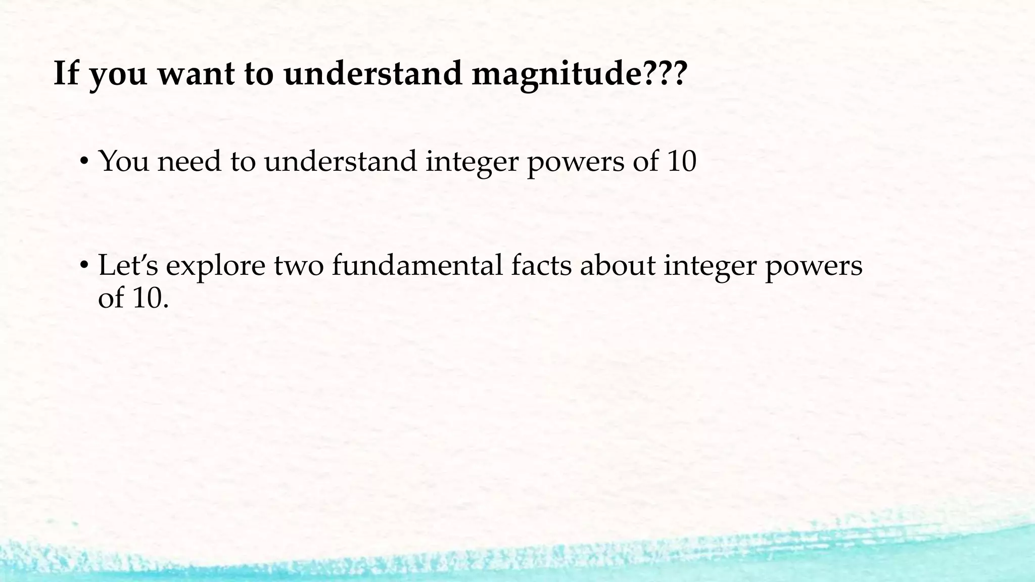 Magnitude | PPTX