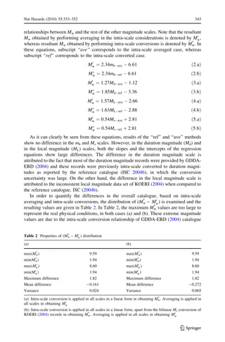 Magnitude Conversion | PDF