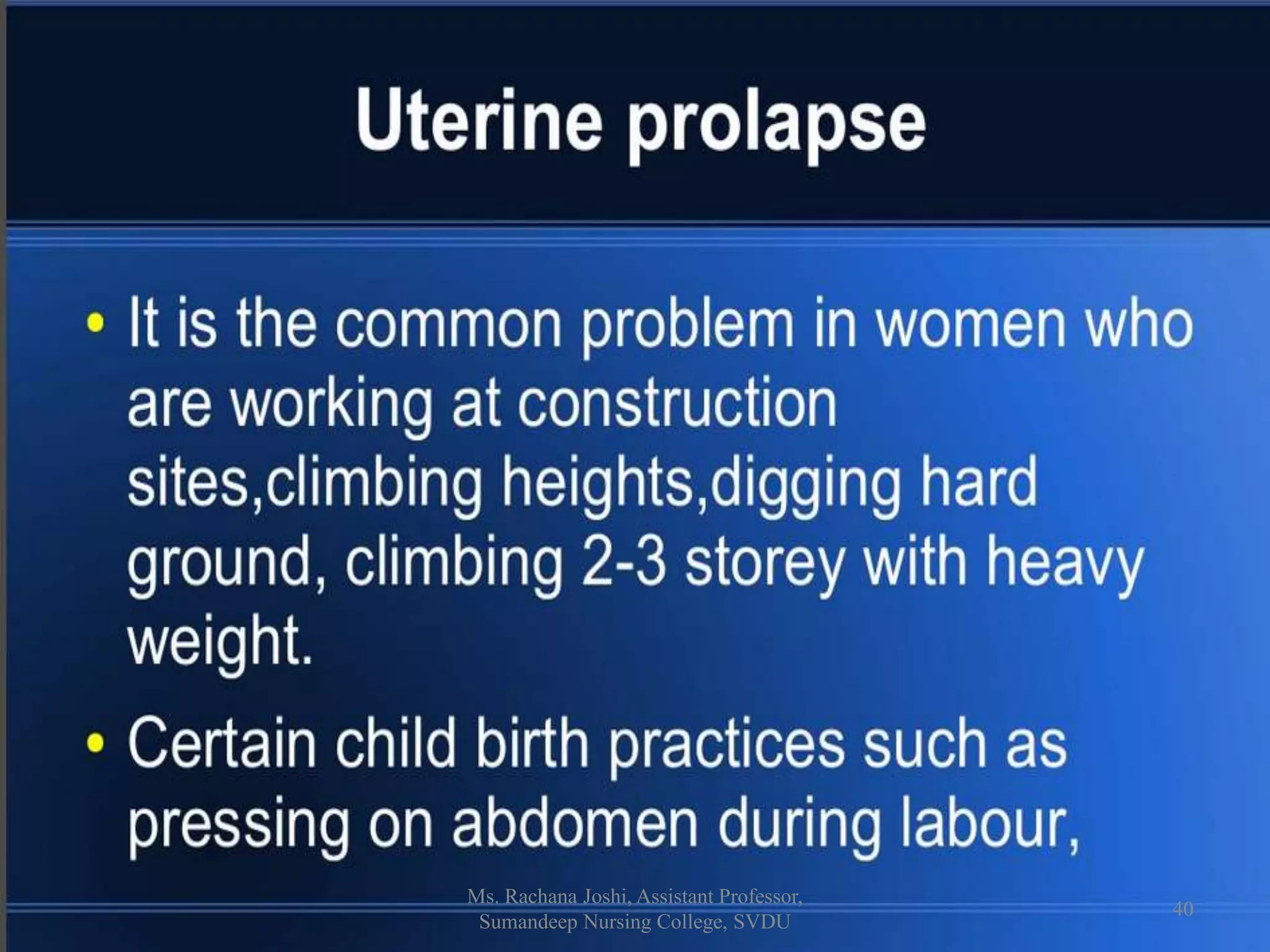 MAGNITUDE OF MATERNAL AND CHILD HEALTH PROBLEMS /FACTORS INFLUENCING ...