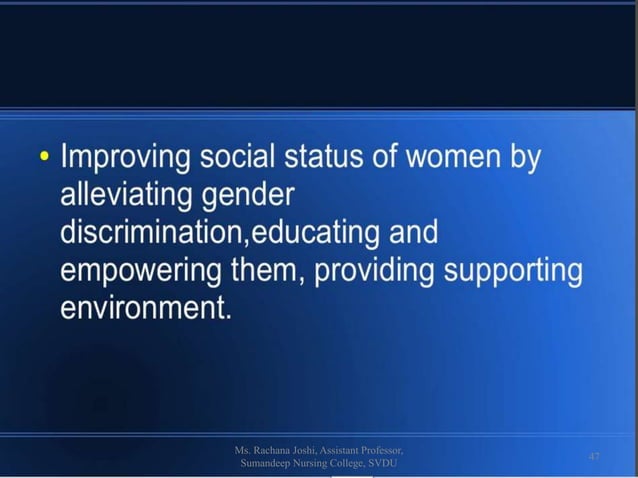 MAGNITUDE OF MATERNAL AND CHILD HEALTH PROBLEMS /FACTORS INFLUENCING ...