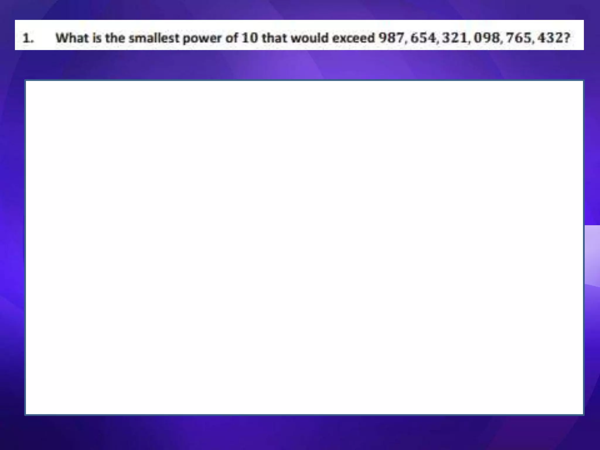 Magnitude practice problems | PPTX