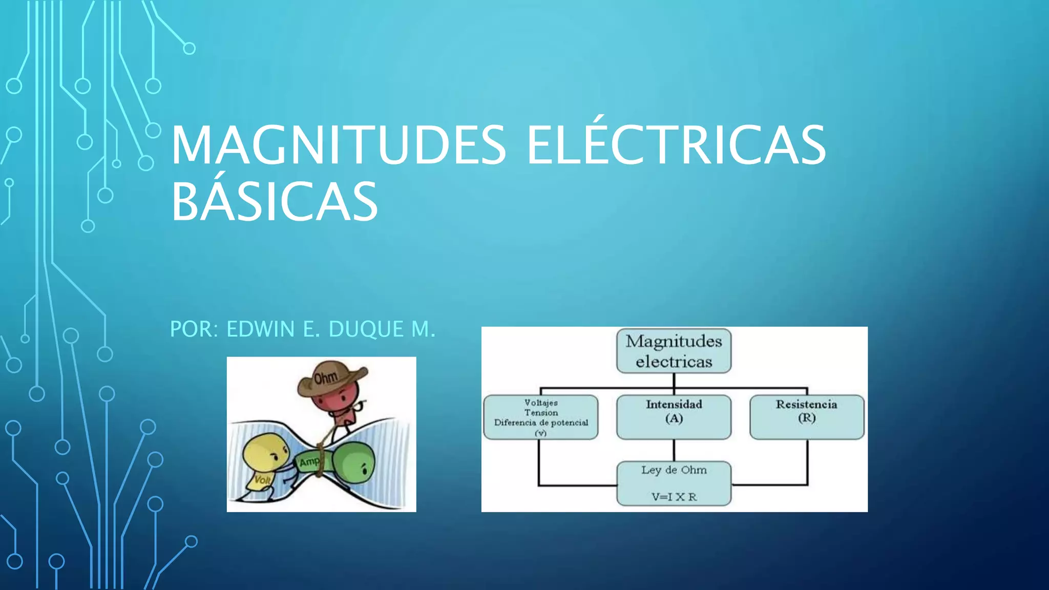 Magnitudes Eléctricas Básicas | PPTX