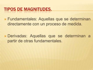 Magnitudes fisicas | PPTX