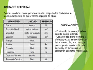 Magnitudesfisicas | PPTX | Physics | Science