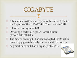 Magnitudes in Computer Science | PPT