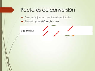 Magnitudes y unidades | PPTX