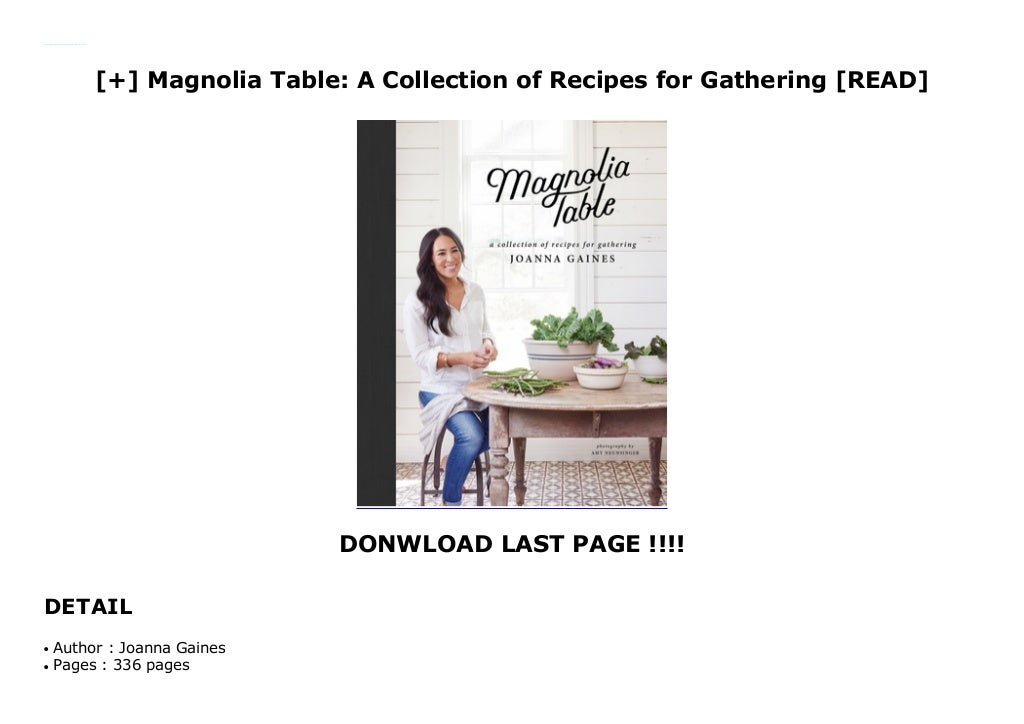 Magnolia Table Recipes For Gathering - Banana-breads.com