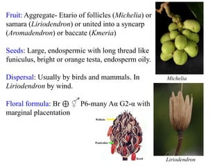 Family Magnoliaceae | PPTX