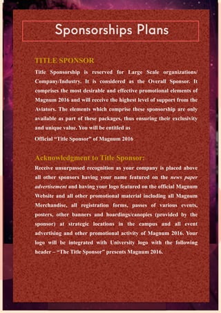 Magnum final sponsorship pdf | PDF