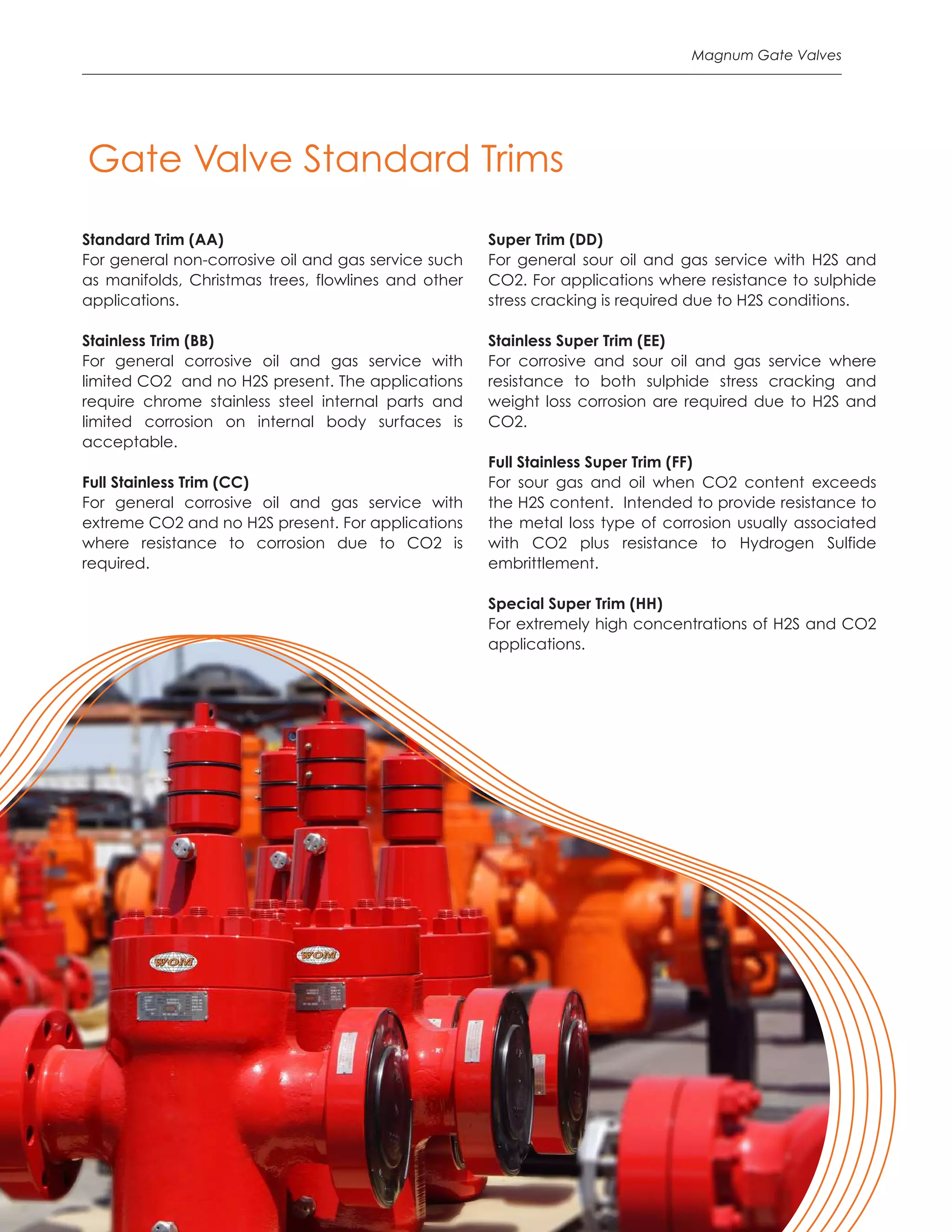 Magnum Gate Valve with Electric Gear Actuator - WOM Group | PDF