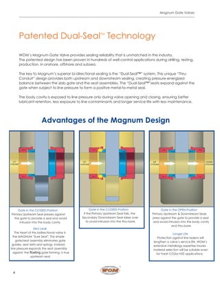 Magnum Gate Valve with Electric Gear Actuator - WOM Group | PDF