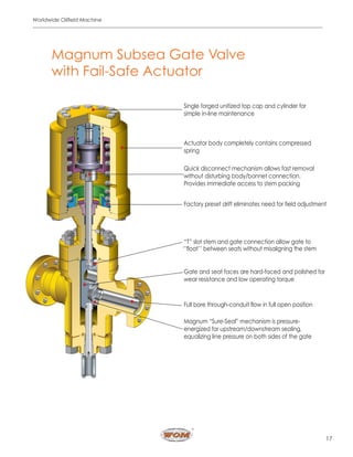 Magnum Mud Gate Valve - Worldwide Oilfield Machine | PDF