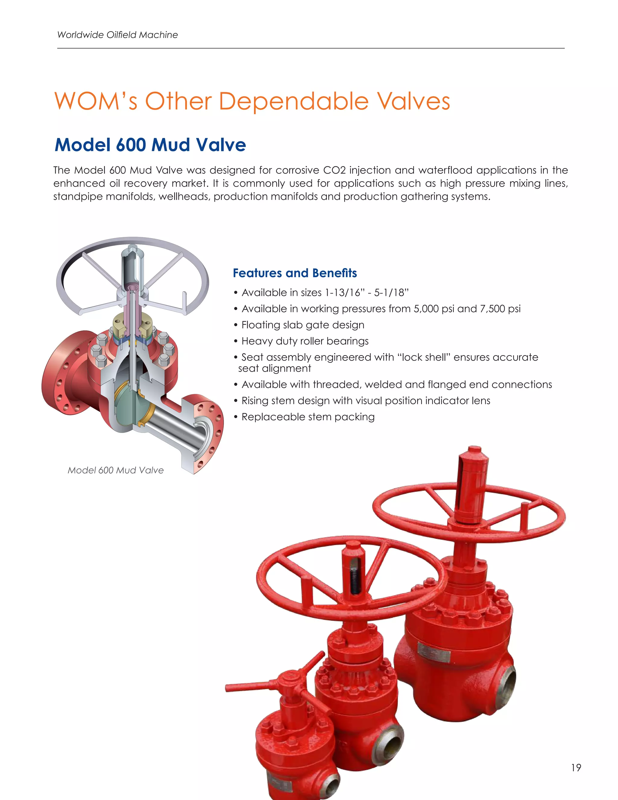 Magnum Mud Gate Valve, Mud Gate Valves - Worldwide Oilfield Machine | PDF
