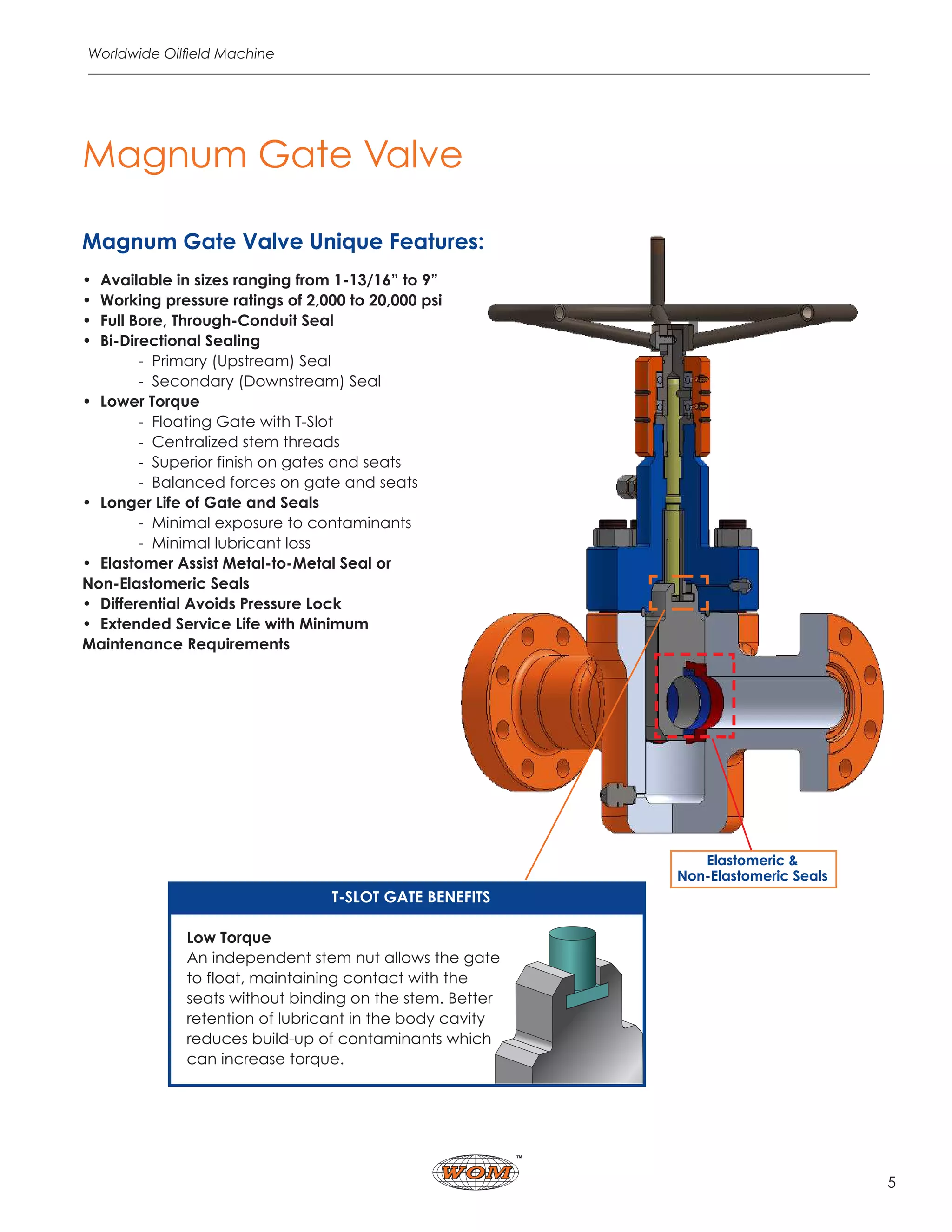 Magnum Mud Gate Valve, Mud Gate Valves - Worldwide Oilfield Machine | PDF