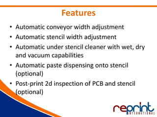 Reprint - Magnum Large Board LED In-line Screen Pinter | PPT