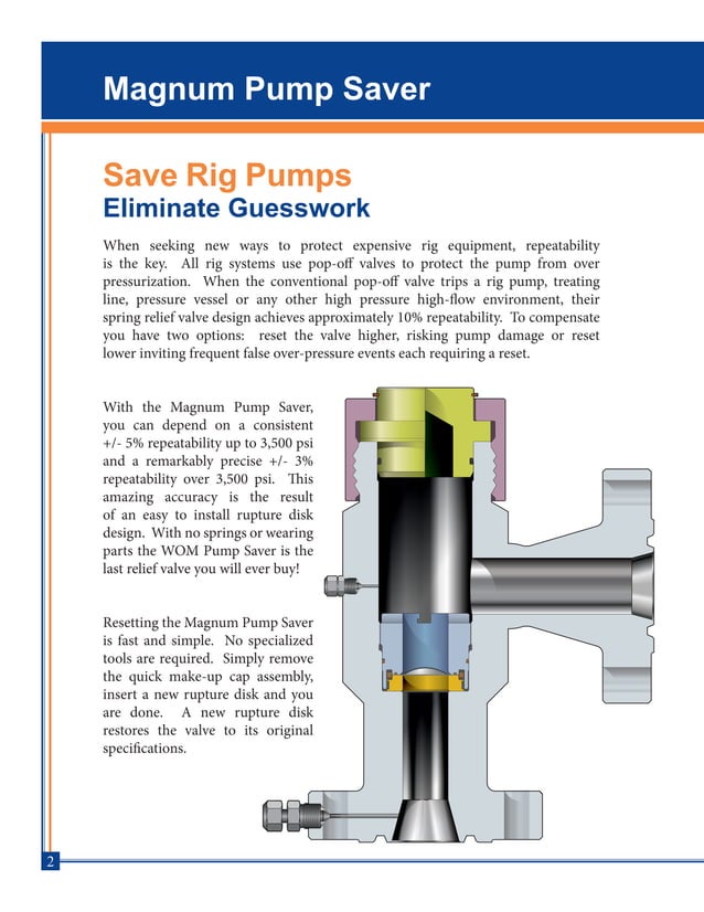 Magnum Pump Saver - Worldwide Oilfield Machine | PDF | Manufacturing ...