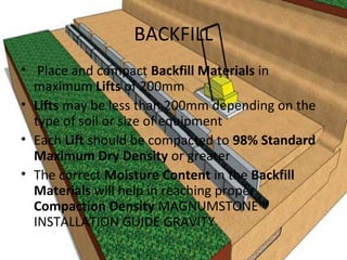Magnumstone retaining wall | PPT