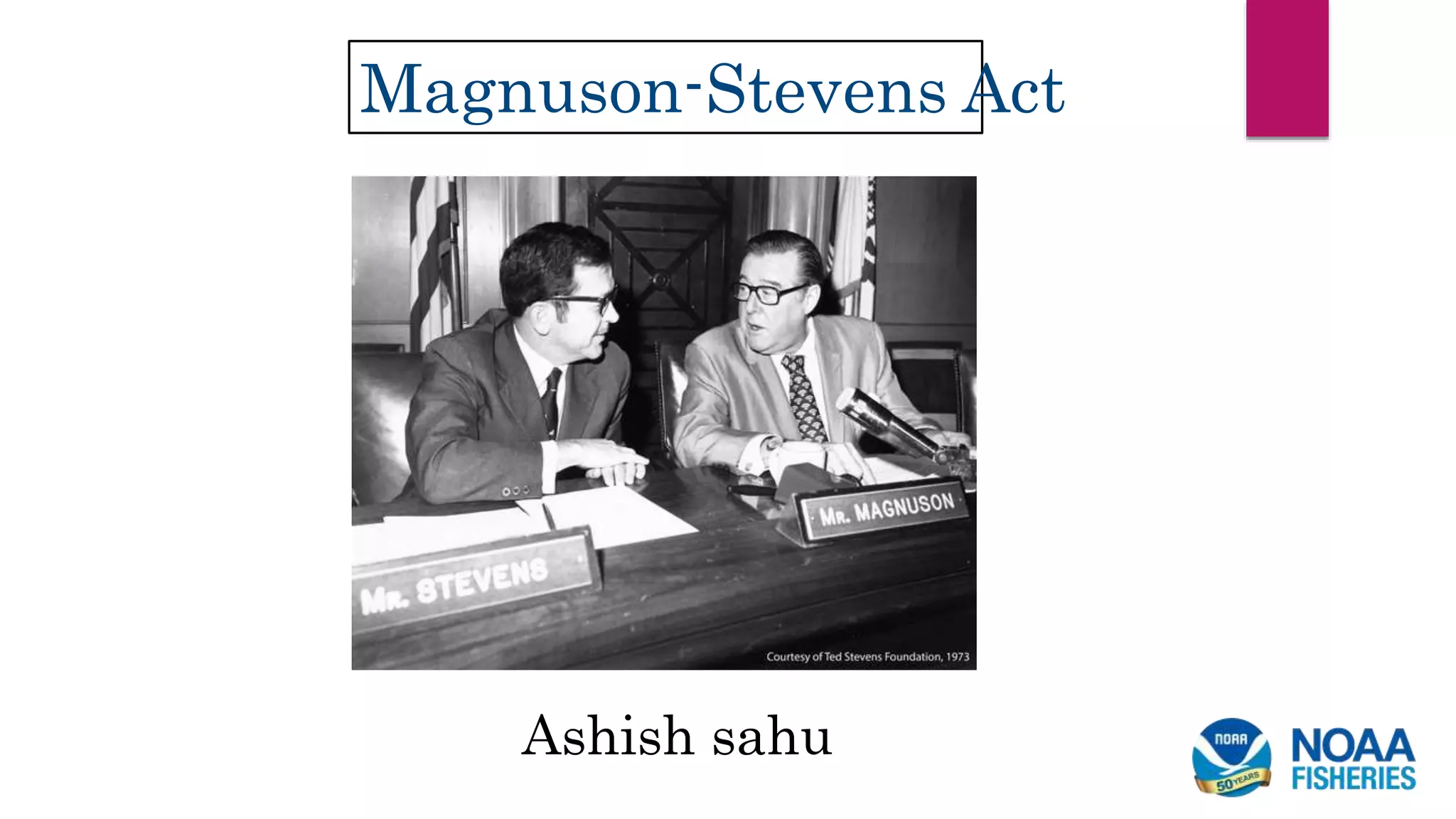 Magnuson stevens act | PPT
