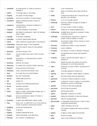 Magoosh 1000 words for gre | PDF