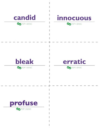 Magoosh vocab flashcard_e_book | PDF