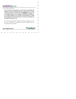 Magoosh vocab flashcard_e_book | PDF