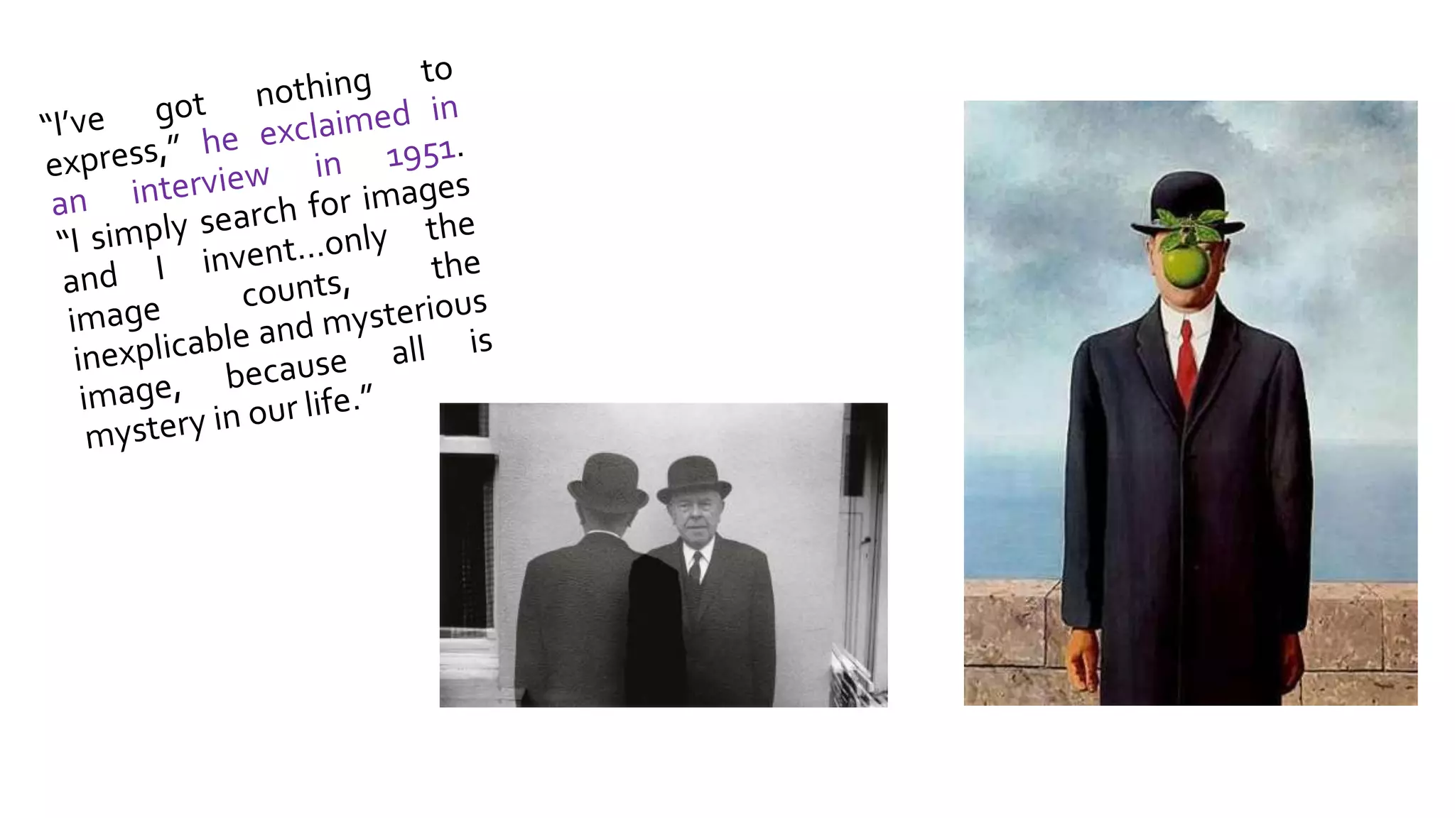 Magritte - Personal Values | PPTX