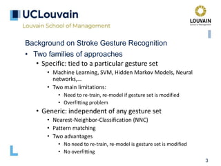 Vector-based, Structure Preserving Stroke Gesture Recognition | PPTX