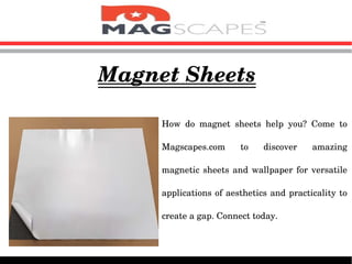 Magnetic Wallpaper | PPT