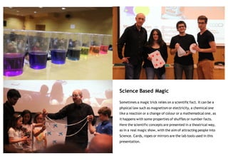 From the Magic of Science to the Science of Magic, the Project | PDF