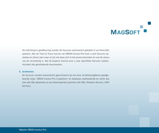 MagSoft Orion Invoicepro | PDF