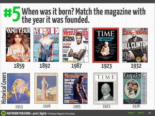 Parthenon Magazine Trivia Game | PPT