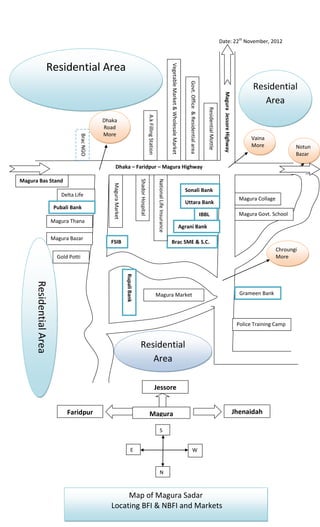 Magura road wise map | PDF
