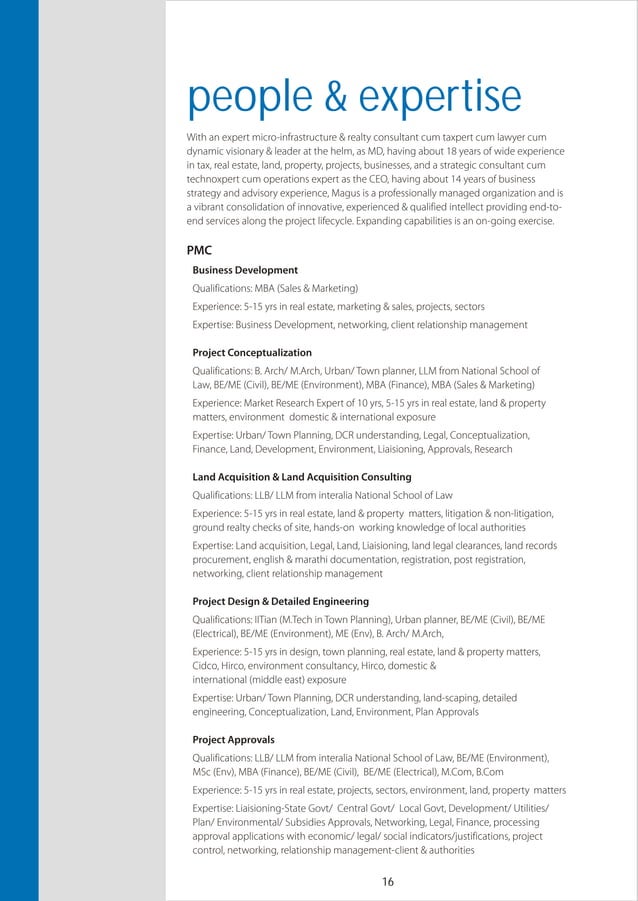 Magus Consulting Pvt Ltd Corporate Profile Pdf