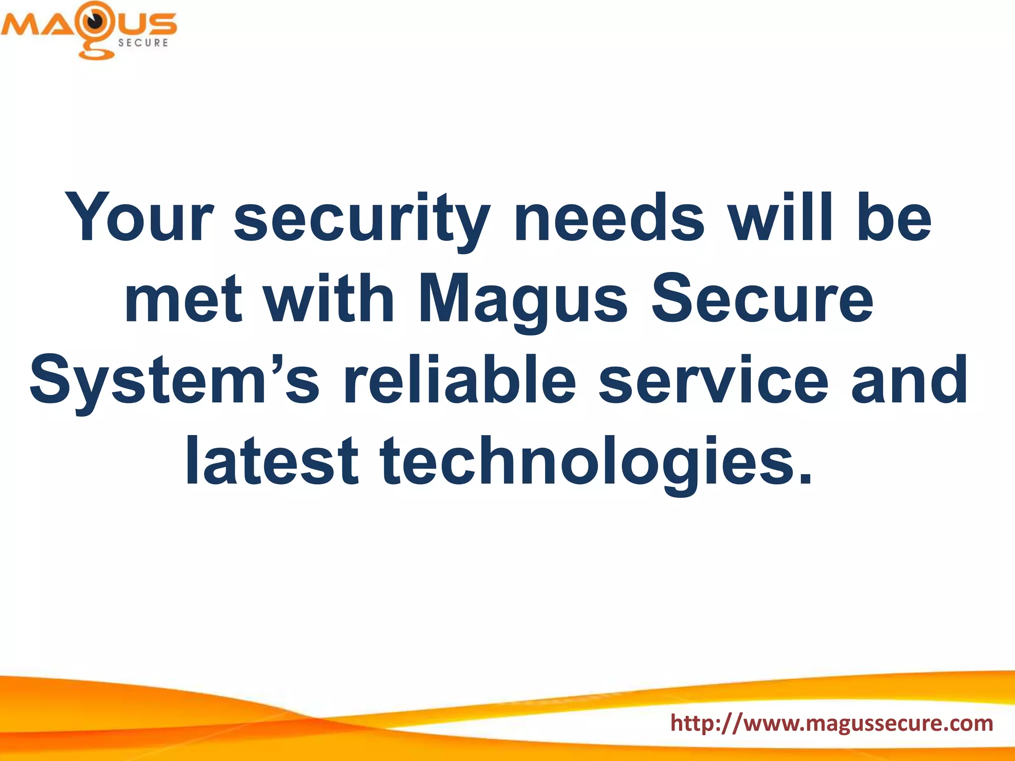 Magus secure ppt | PPT