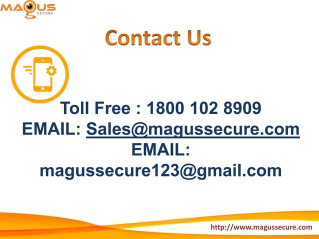 Magus secure ppt | PPSX