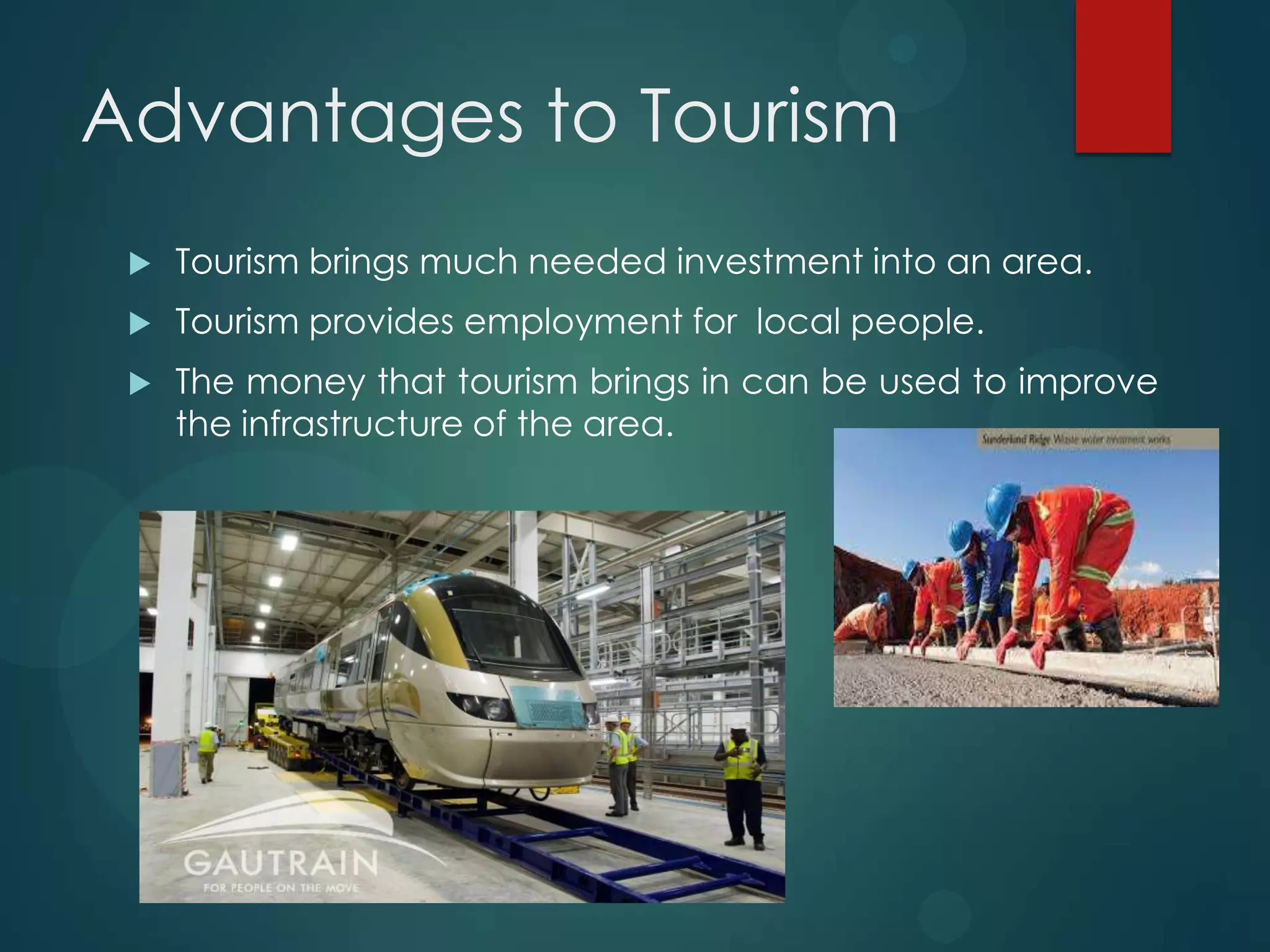 Tourism and its economic benefits and costs. | PPTX
