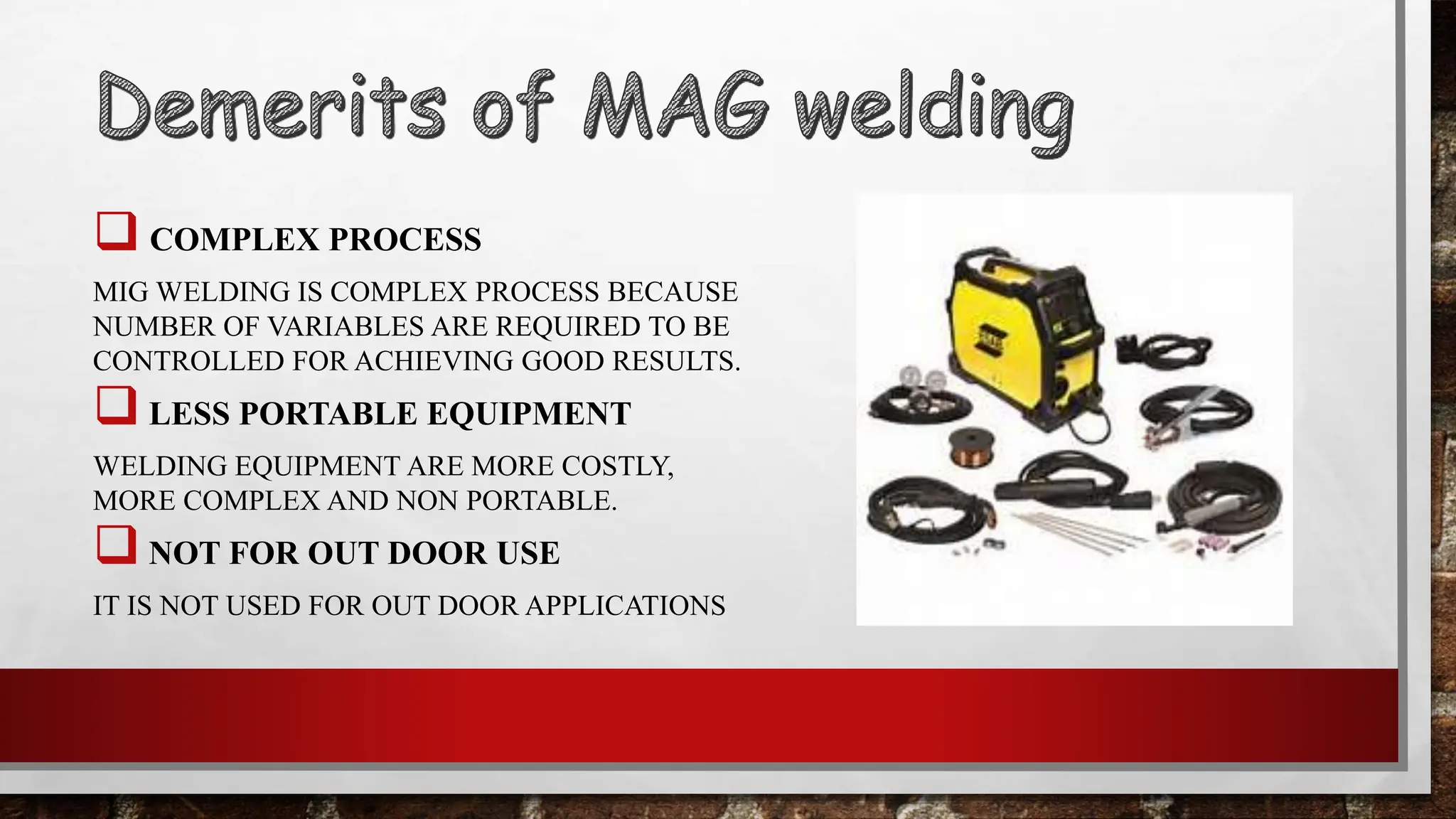 MAG welding ppt.pptx welding technology. | PPTX