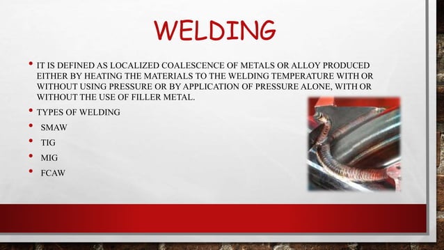 MAG welding ppt.pptx welding technology. | PPTX