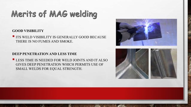 MAG welding ppt.pptx welding technology. | PPTX