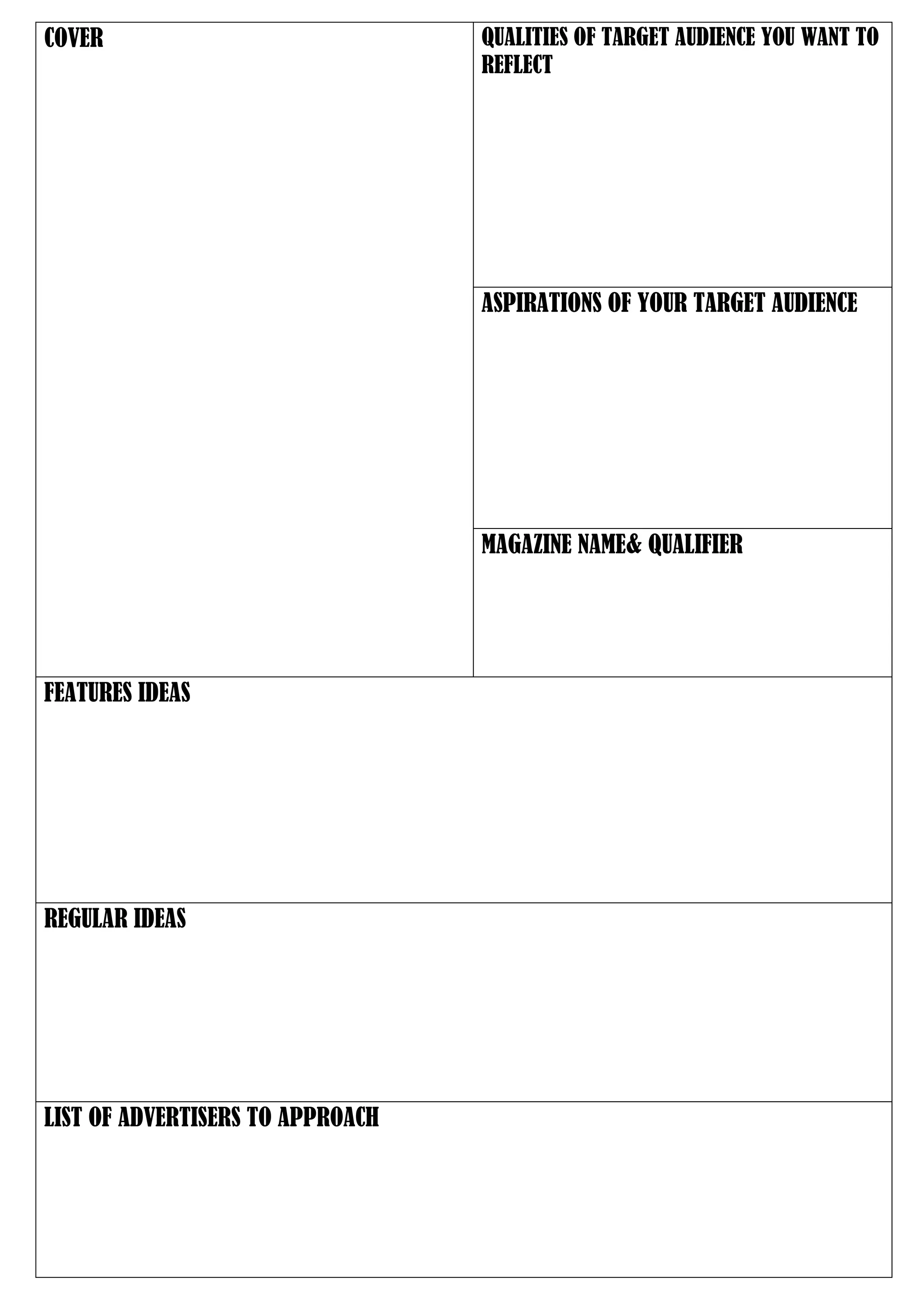 Mag workshop worksheet | PDF