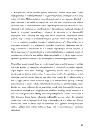 Magyarország Jövőképe a Poszt-Információs Korra - Varga Csaba | PDF