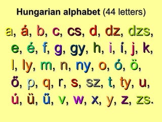 Magyarország prezentáció lina | PPT
