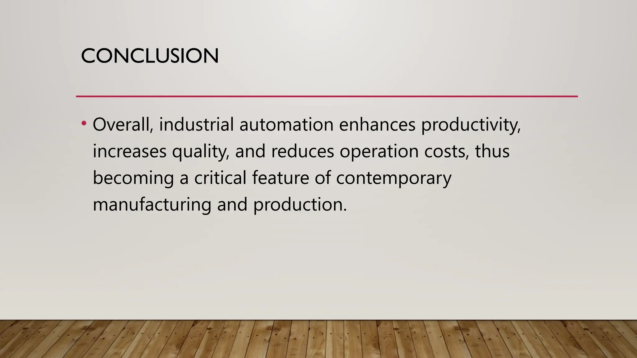 Industrial automation and its role .pptx