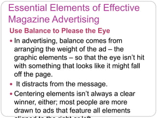 Magazine Advertising | PPTX