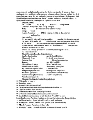 Valvular Heart Disease | PDF