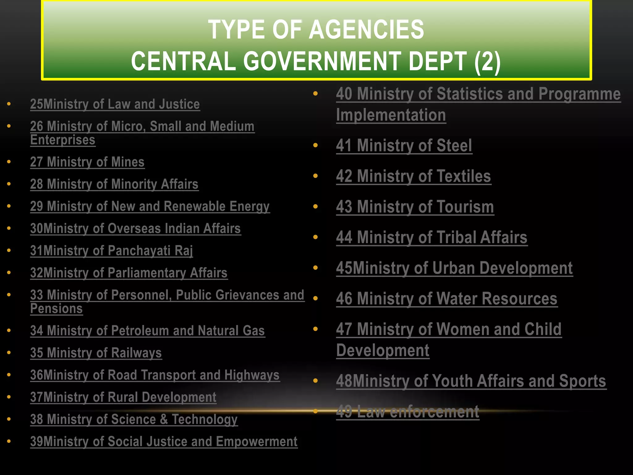 ROLE OF AGENCY FOR PROVIDING INFORMATION | PPT