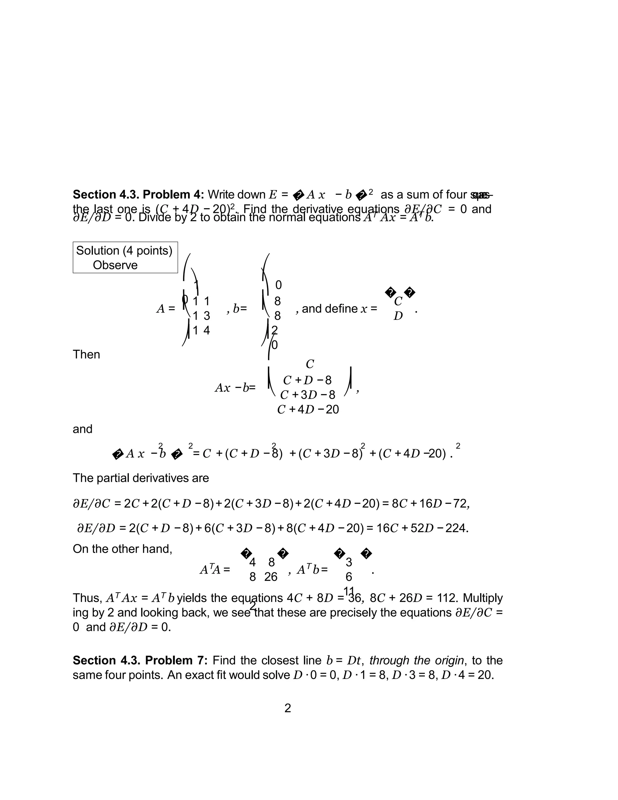 Linear Algebra Assignment help | PDF