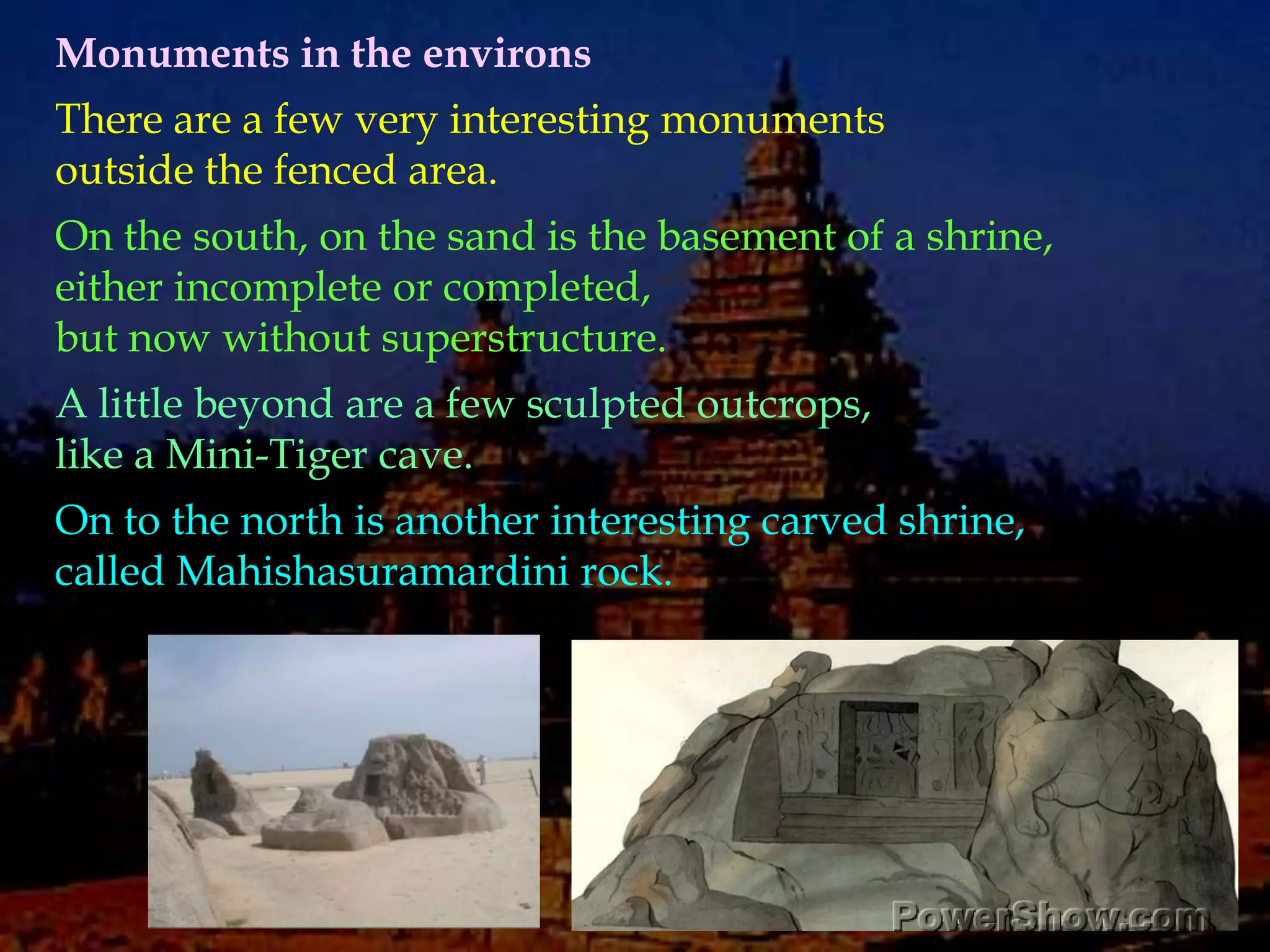 Mahabalipuram Monuments - Part 4 (Structural temples) | PPSX