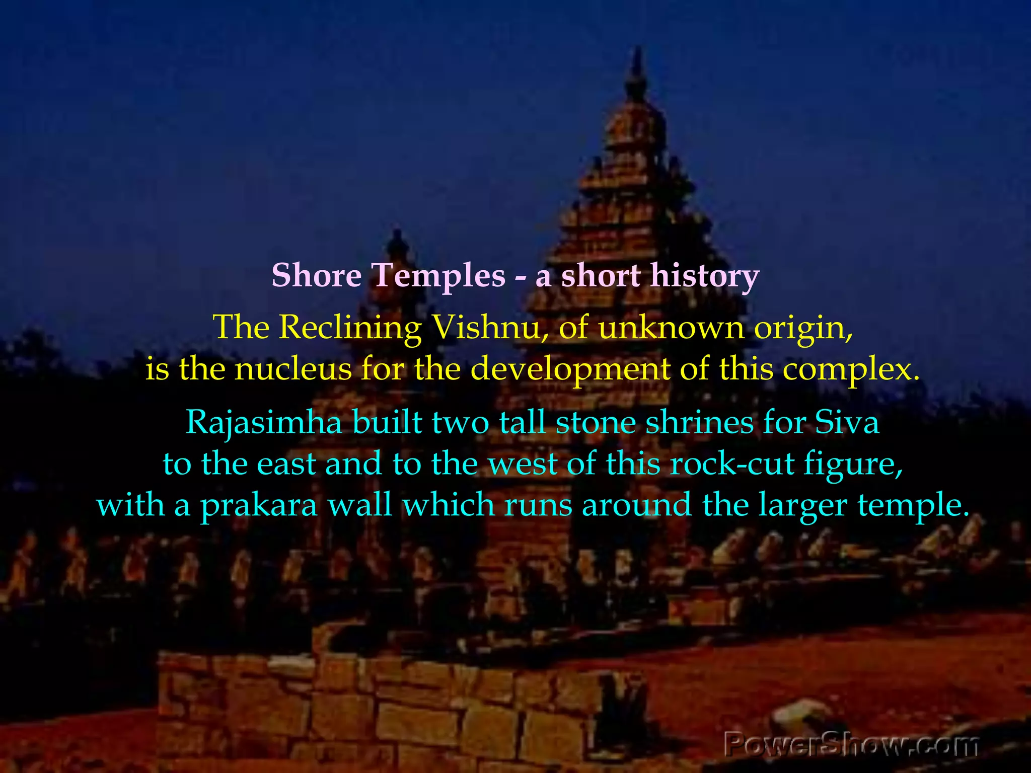 Mahabalipuram Monuments - Part 4 (Structural temples) | PPSX